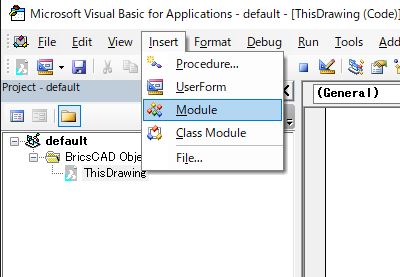 BricsCAD VBAを使ってみよう[1] VBAのｲﾝｽﾄｰﾙ | テクノなブログページ