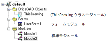 BricsCAD VBAを使ってみよう[4] VBAの基本コード① | テクノなブログページ